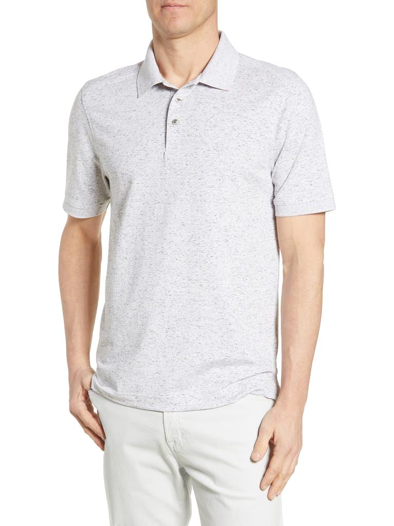 CUTTER & BUCK advantage space dye jersey polo